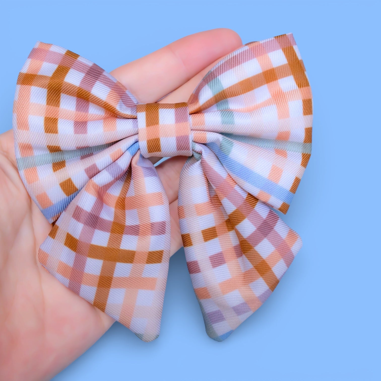 Vintage Gingham Dog Sailor Bow Tie | Australian Made – Dizzy Dog Collars