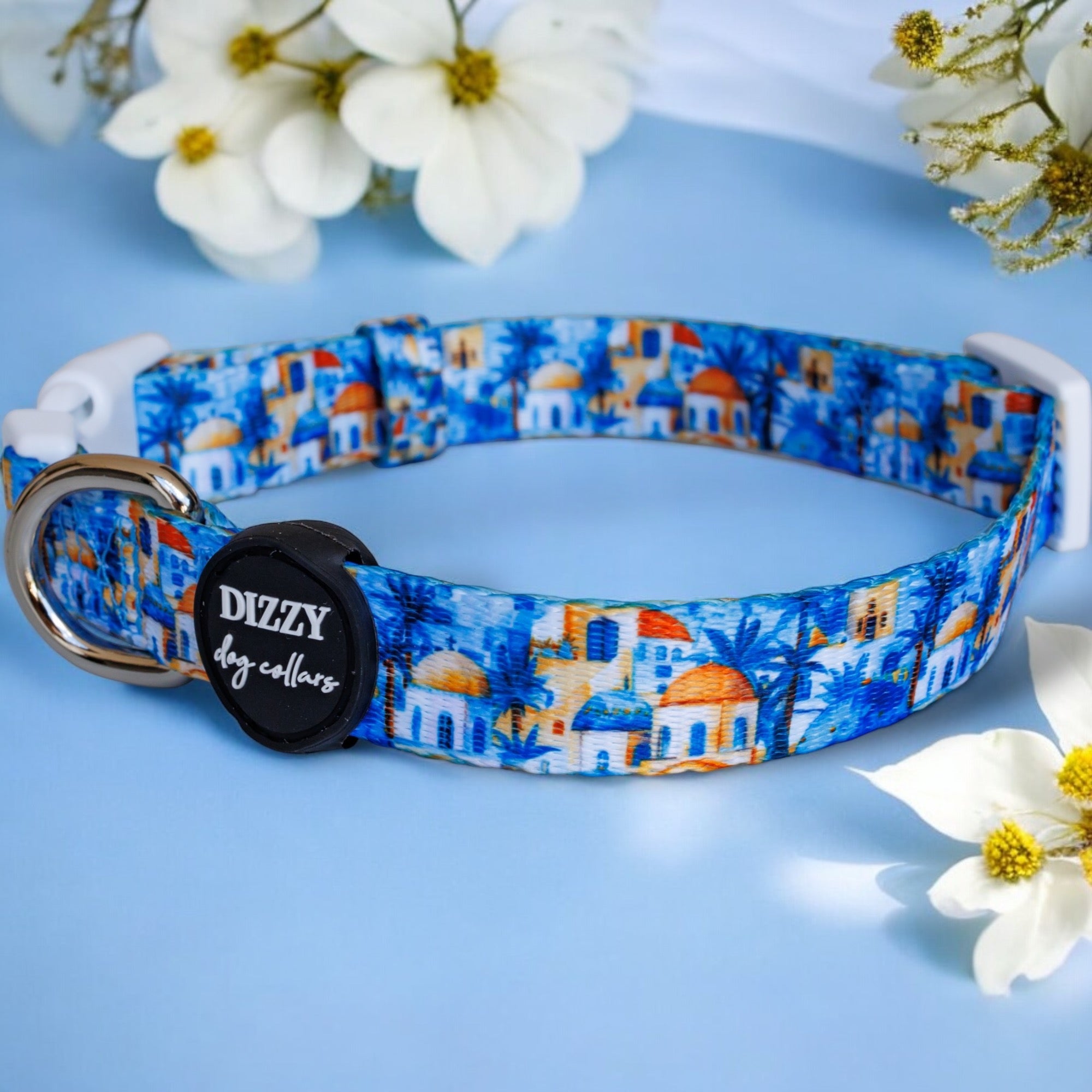 Mediterranean Magic Dog Collar | Value Range Dog Collar – Dizzy Dog Collars