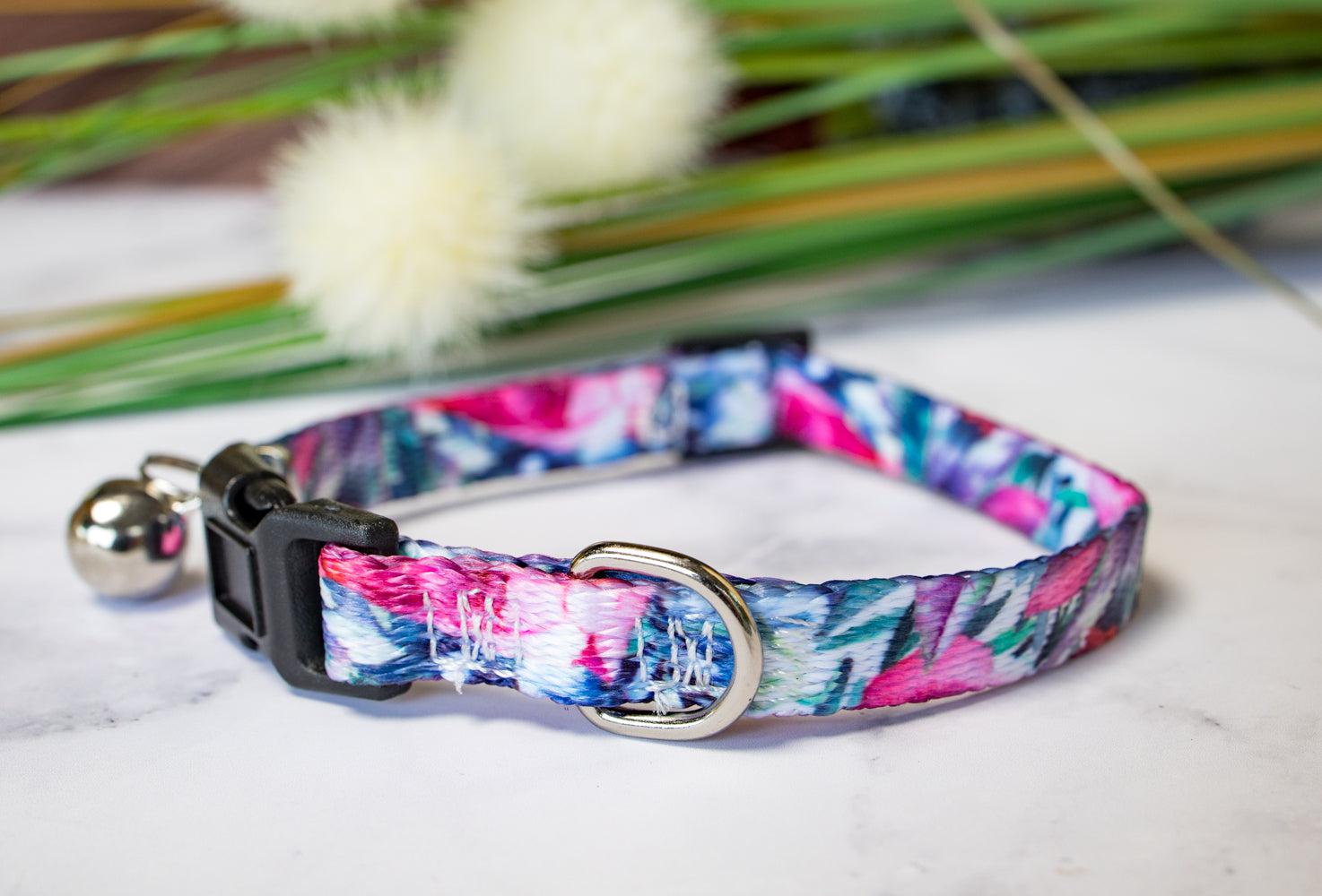 Blossom Rose Cat Collar | Toy Breed Dog Collar | Puppy Collar – Dizzy ...