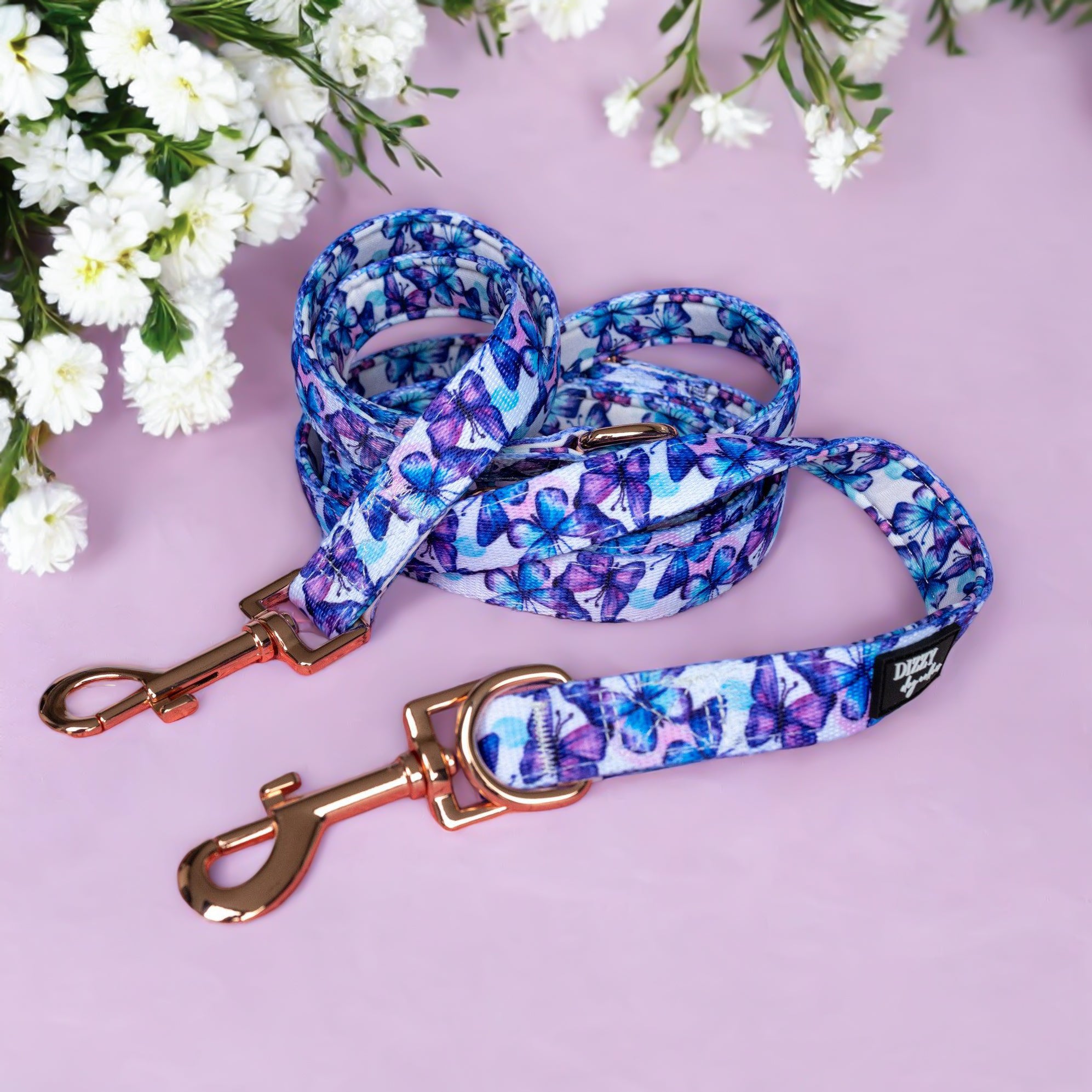 Double Ended Training Lead |Hands Free - Crossbody Dog Lead | Butterfl ...