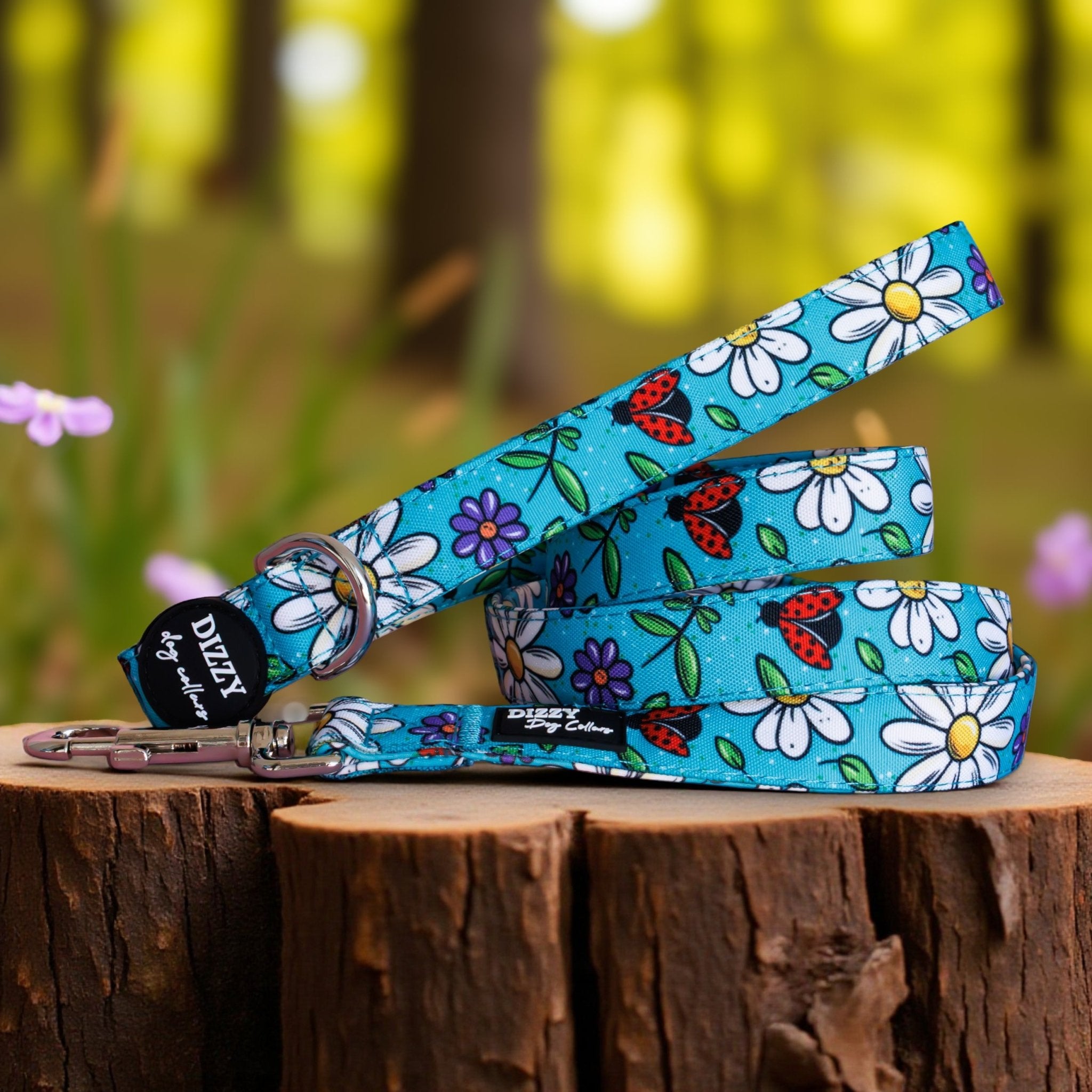 Ladybird Lane Dog Leash | Fully Padded – Dizzy Dog Collars